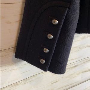 LOFT | Jackets & Coats | Ann Taylor Loft 8p Wool Pea Coat Blue | Poshmark